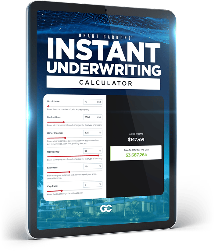Grant Cardone's 10X Instant Offer Calculator